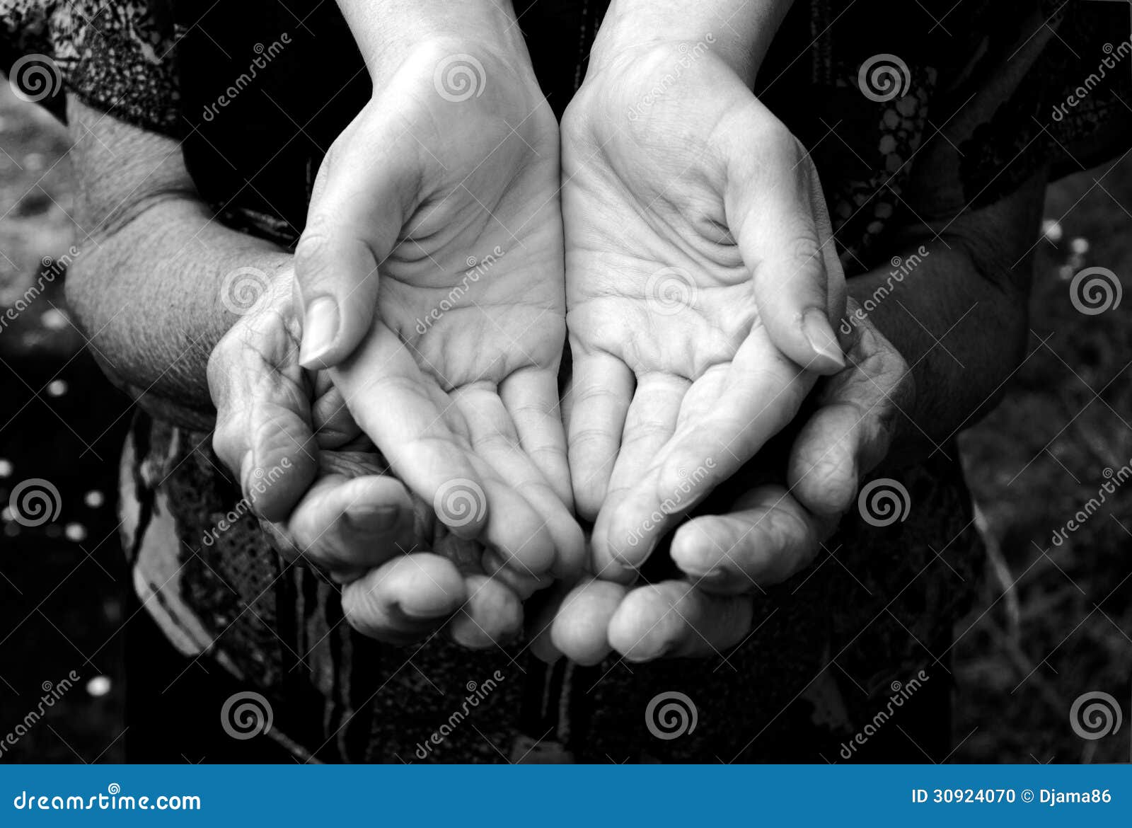 Empty hands stock photo. Image of health, hospital, autumn - 30924070