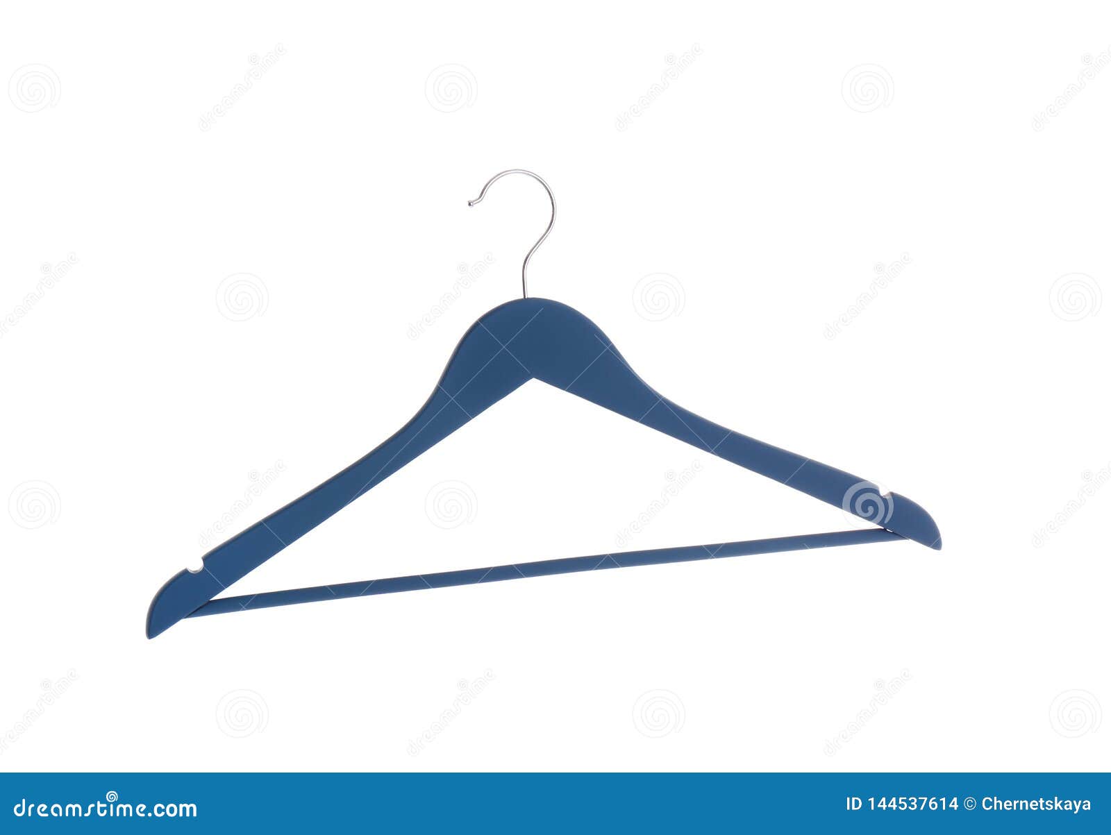Empty Hanger on White Background. Stock Photo - Image of business ...