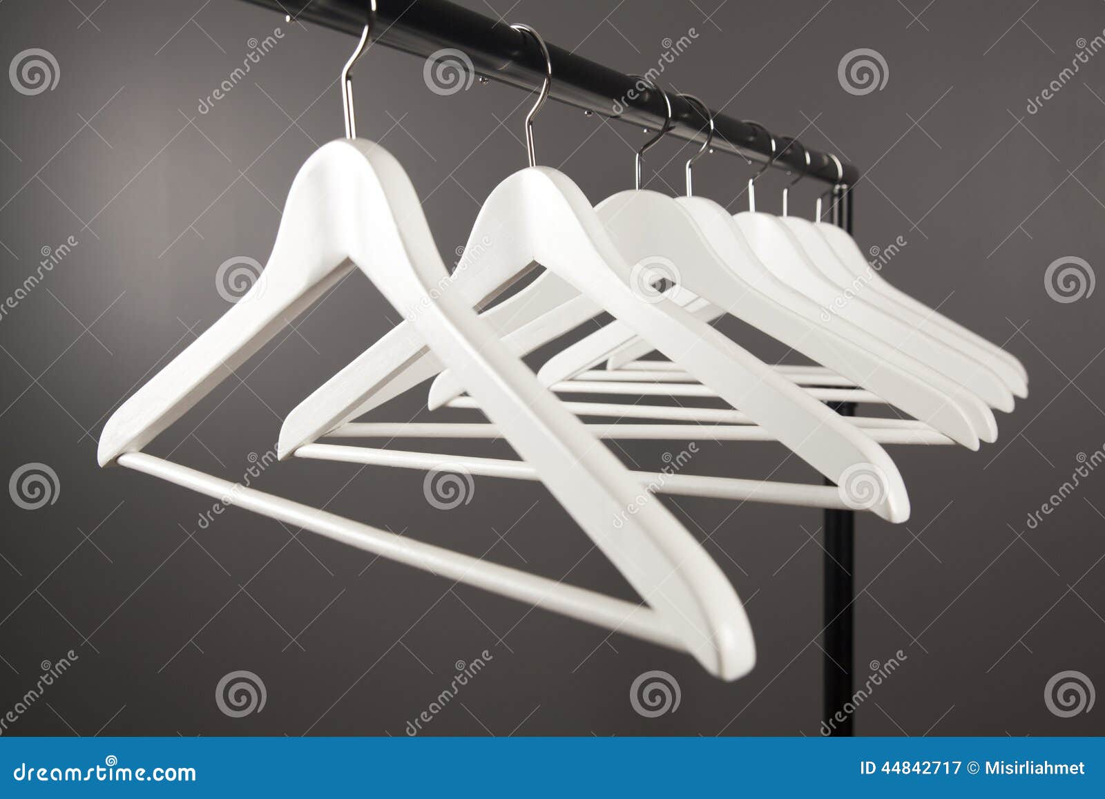 Empty Hangers stock image. Image of storage, hangers - 44842717