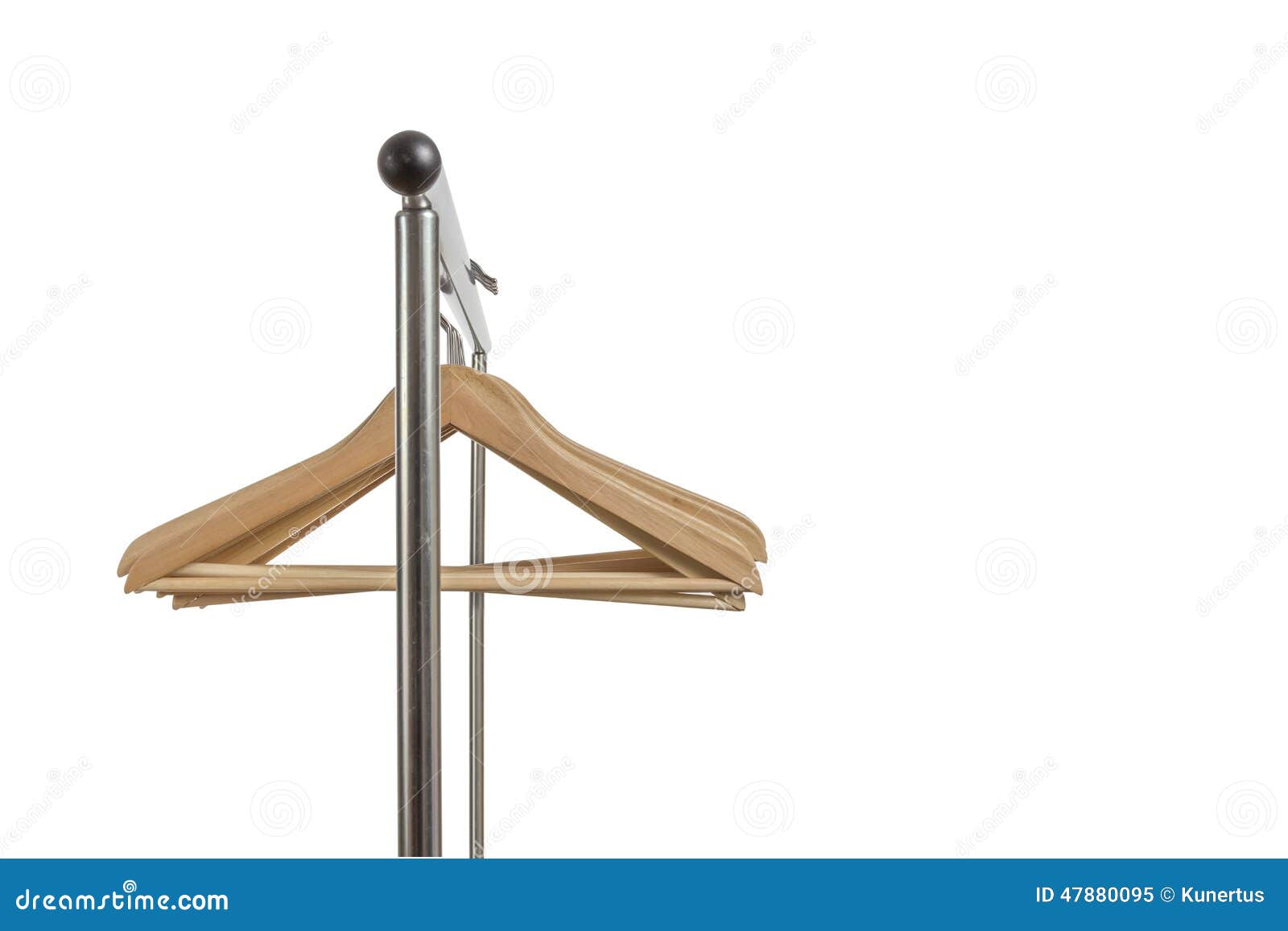 Empty Hangers or Rack stock image. Image of clothing - 47880095
