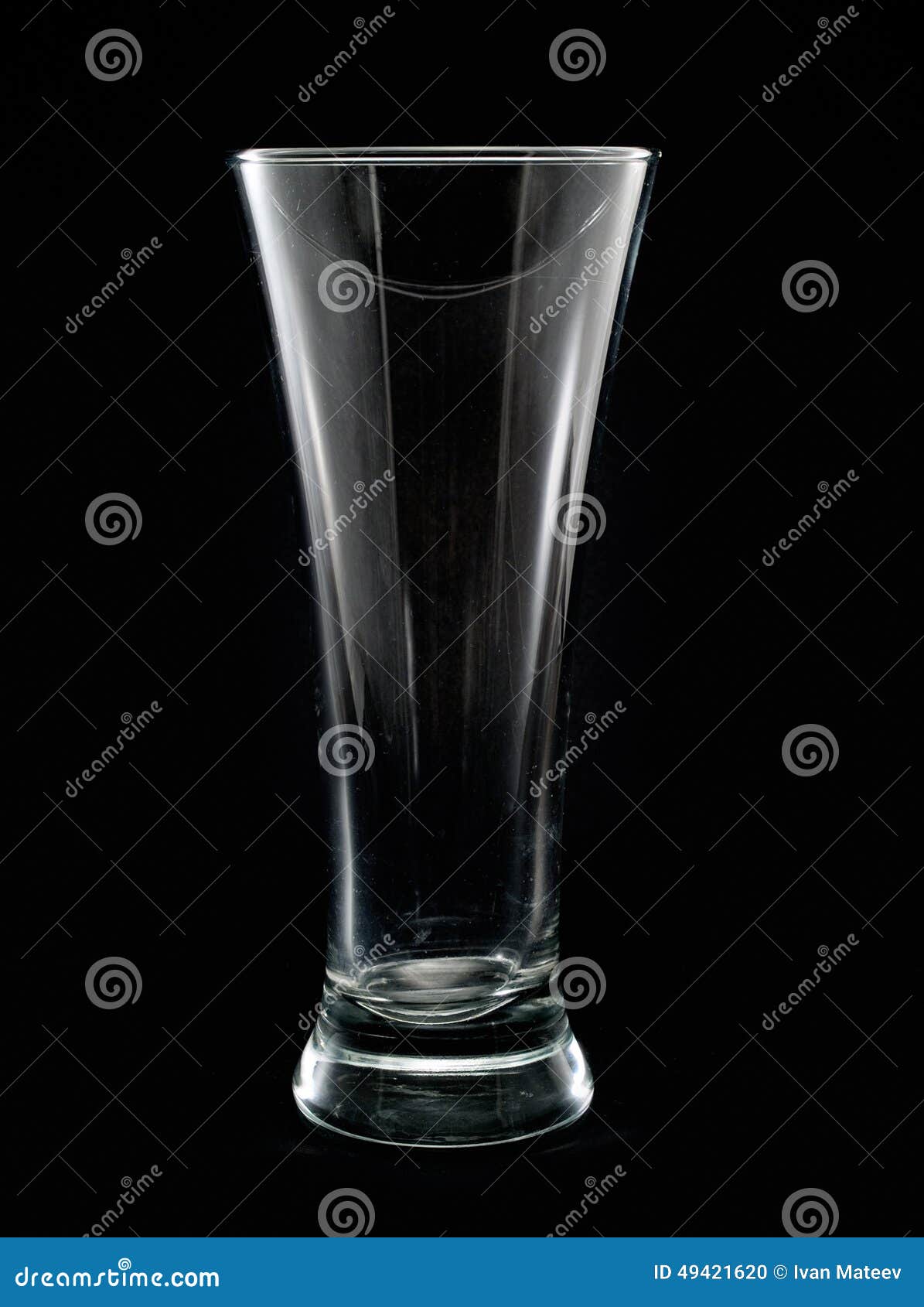 Empty Highball Glass stock photo. Image of background - 49421620