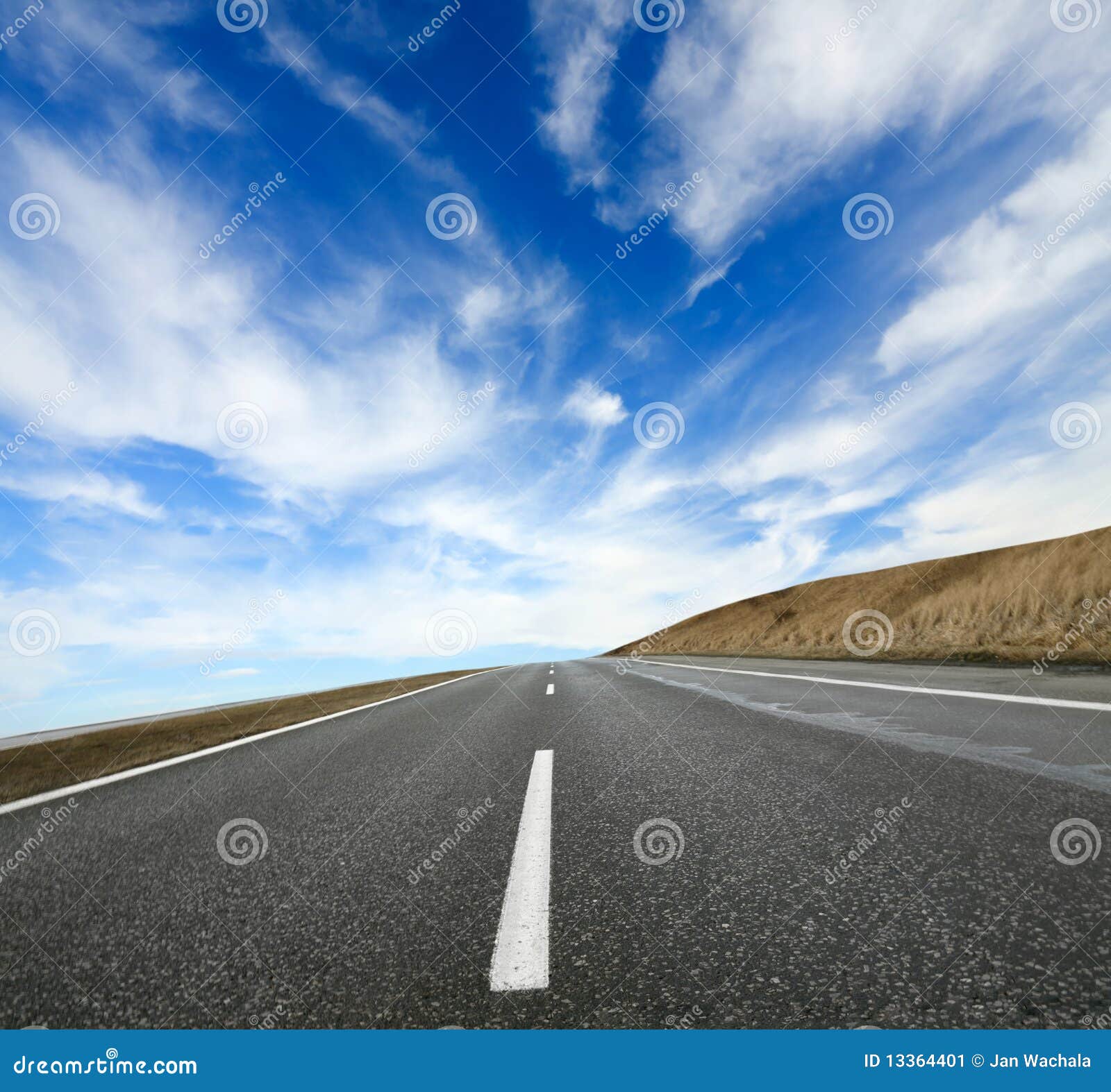 Empty Highway Road Among Rubber Tree With Sunbeam, Empty Way With Copy ...