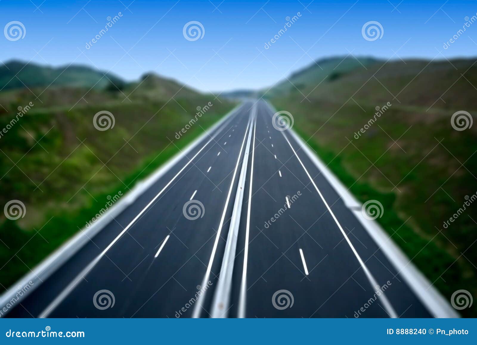 Empty highway stock photo. Image of trip, auto, nature - 8888240