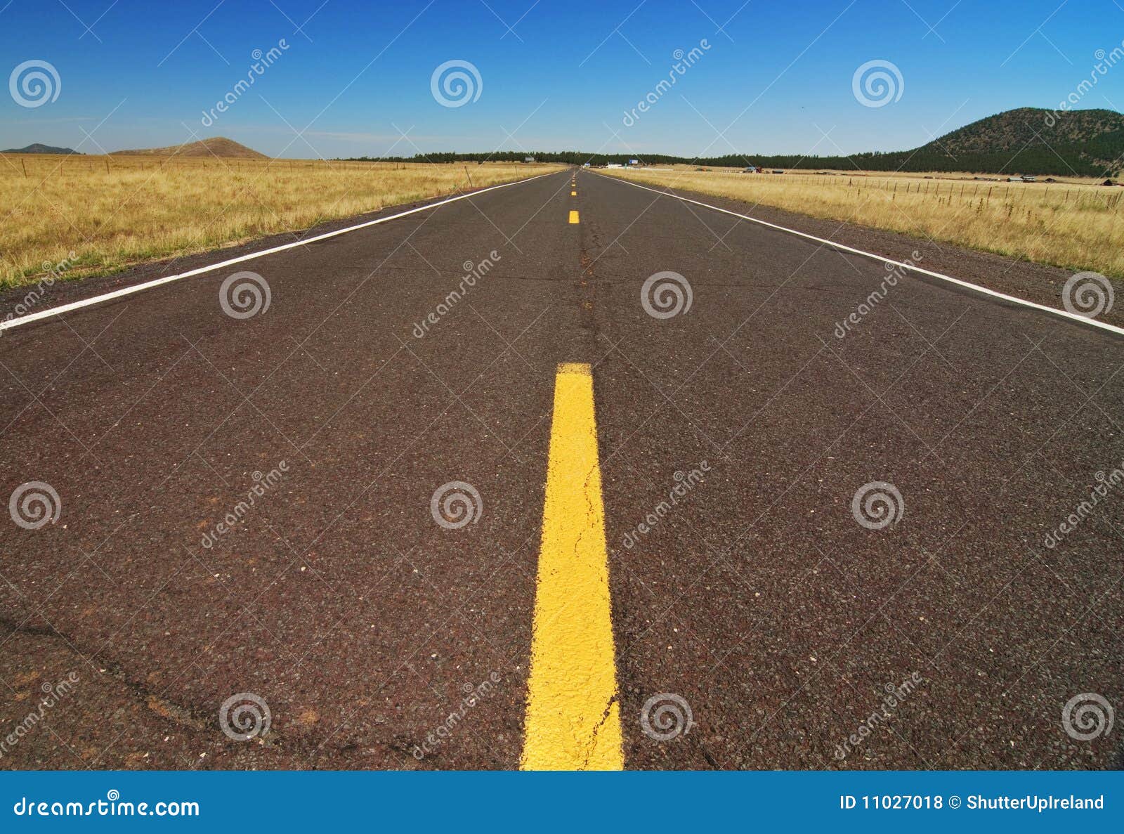 Empty Highway Road Along the Grand Canyon Stock Photo - Image of remote ...