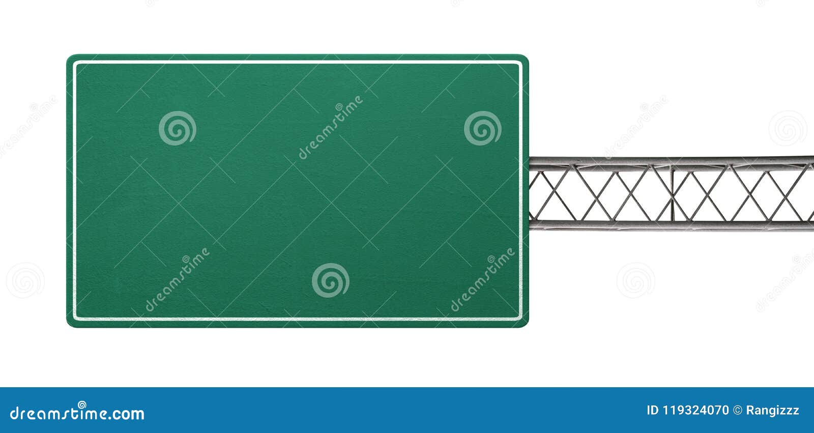 Empty highway sign stock photo. Image of destination - 119324070