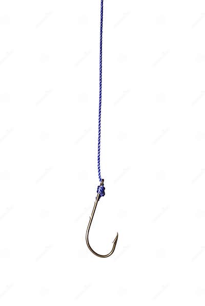Empty hook stock image. Image of fish, steel, hook, isolated - 10614915