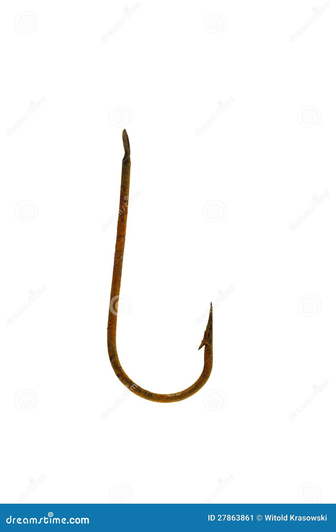 Empty hook stock image. Image of sharp, steel, bait, isolated - 27863861