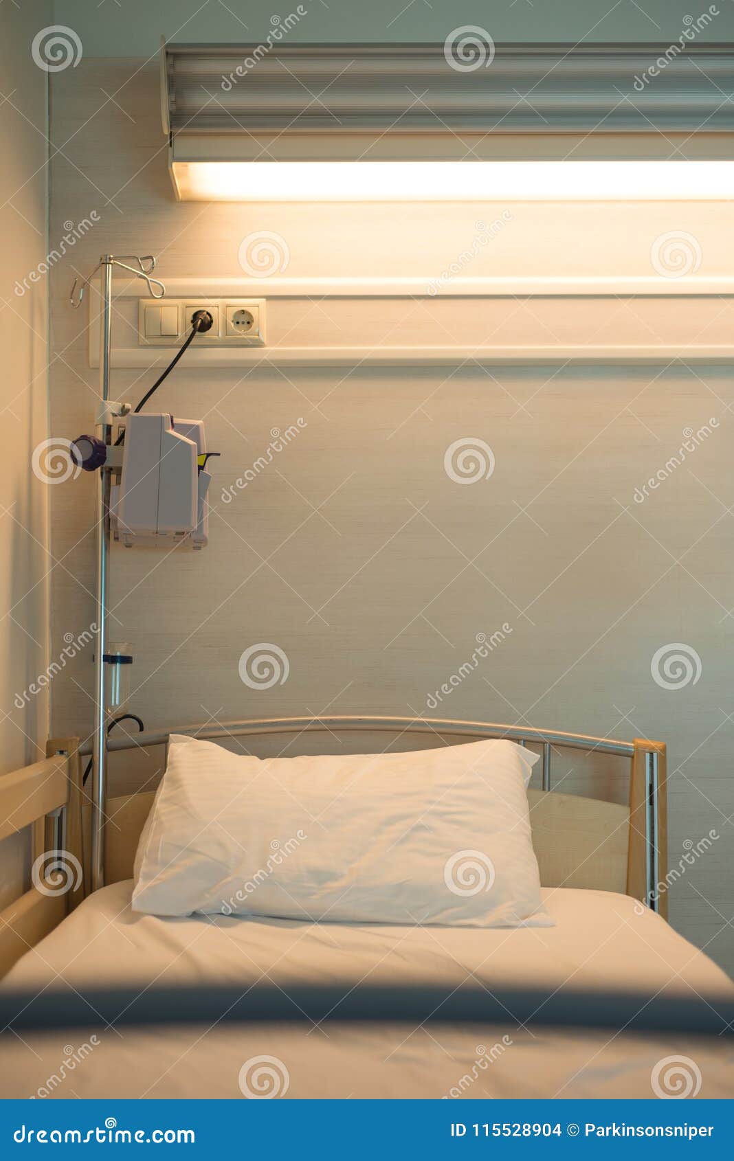Empty Bed On Hospital Ward Royalty-Free Stock Image | CartoonDealer.com ...