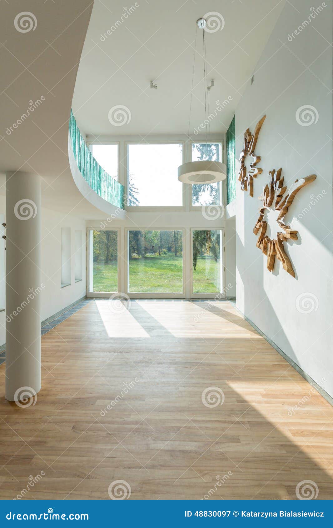Empty house stock image. Image of interior, decoration - 48830097