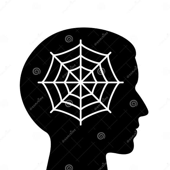 Empty Human Head Vector Icon Stock Vector - Illustration of knowledge ...