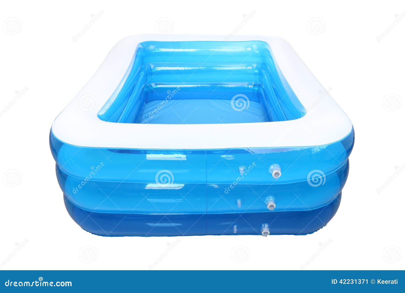 Empty Inflatable Rubber Pool Stock Image - Image of bath, empty: 42231371