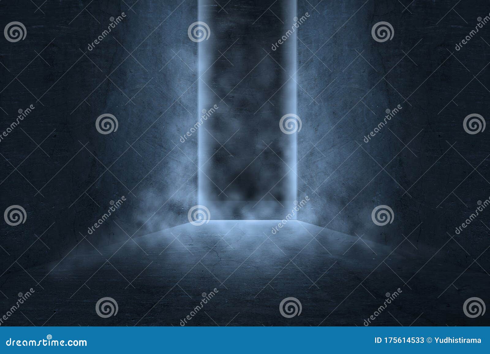 Empty interior dark room editorial stock photo. Image of backdrop ...