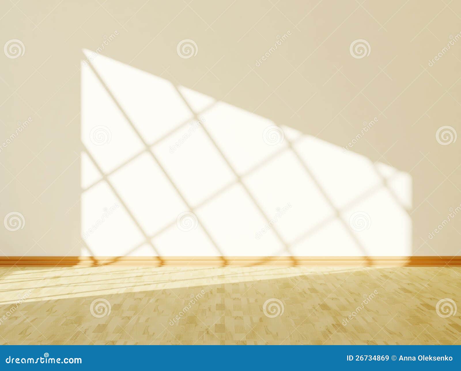 Empty interior design. stock illustration. Illustration of house - 26734869