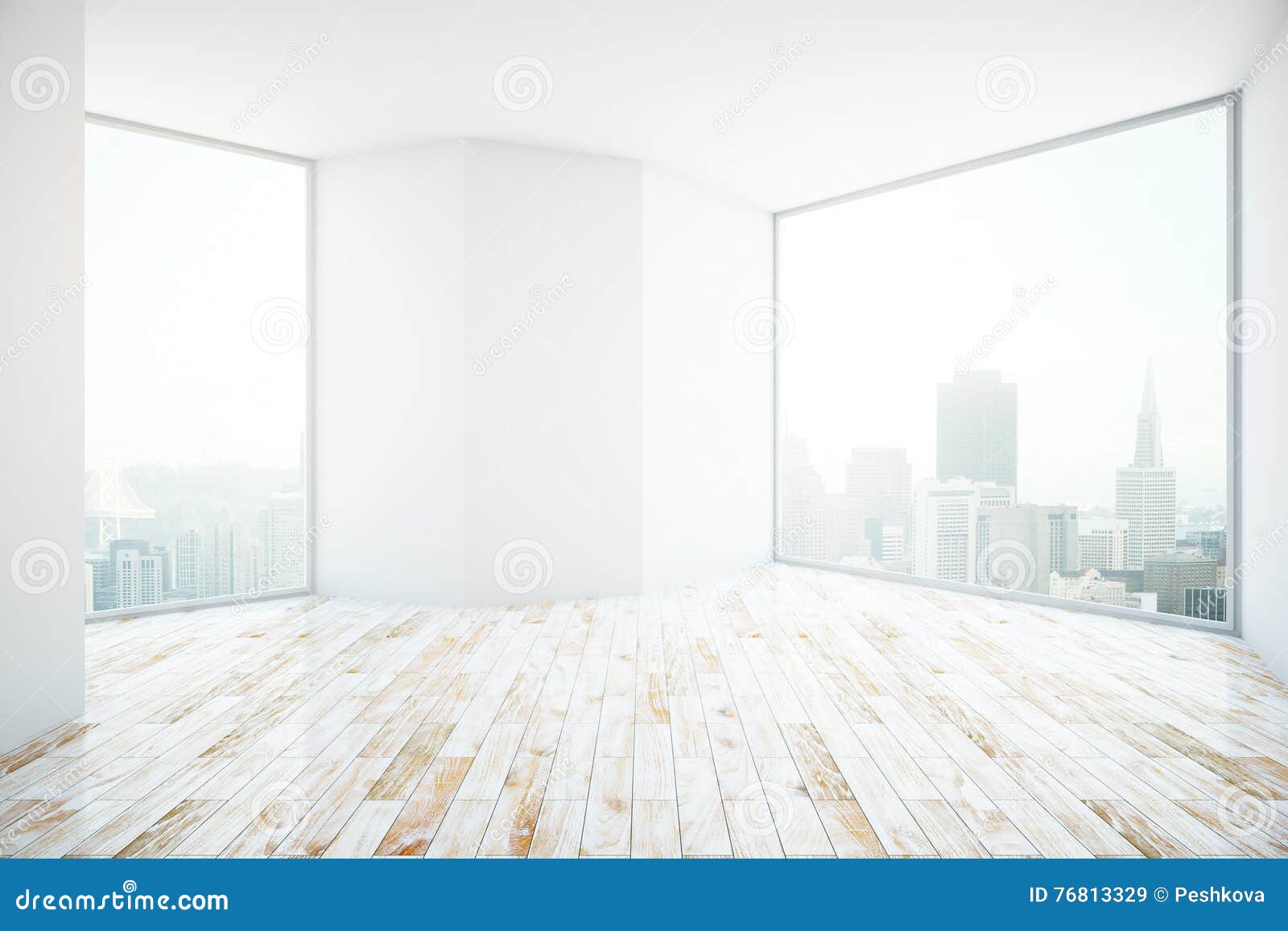 Empty interior design stock illustration. Illustration of concept ...