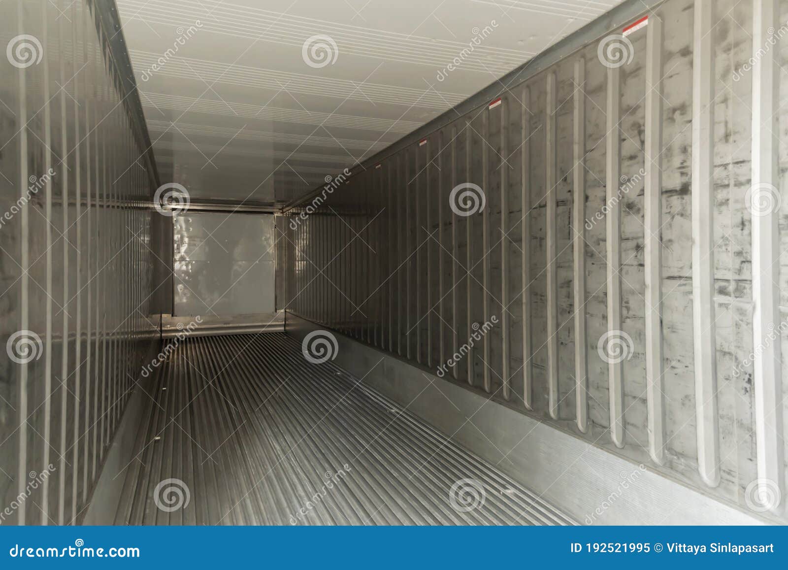 Empty Interior Shipping Cargo Container for Transportation Shipping and ...