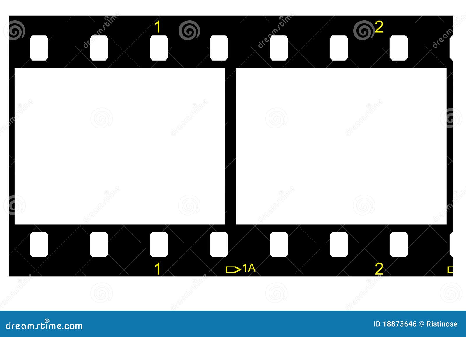 Empty and Isolated Two Negative Stock Illustration - Illustration of ...