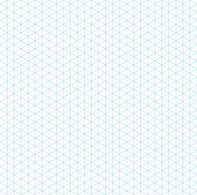 Empty Isometric Grid Seamless Pattern Stock Vector - Illustration of abstract, element: 62269085