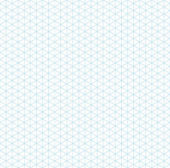 Empty Isometric Grid Seamless Pattern Stock Vector - Illustration of abstract, element: 62269085