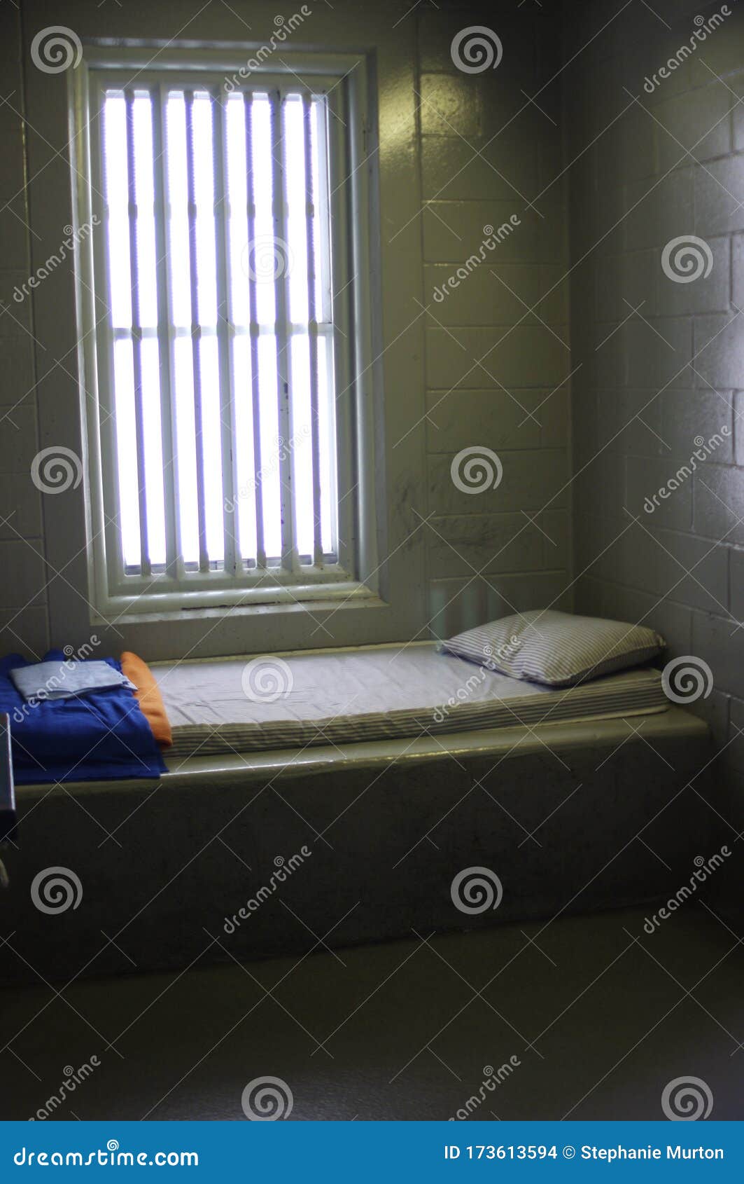 Empty Prison Cell
