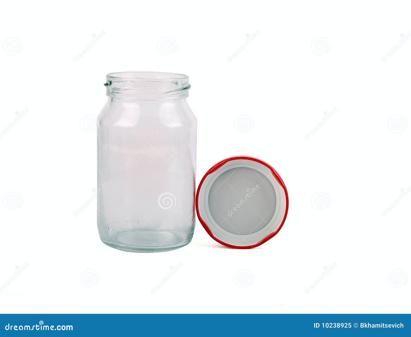 Empty jar stock image. Image of glass, mayonnaise, canned - 10238925
