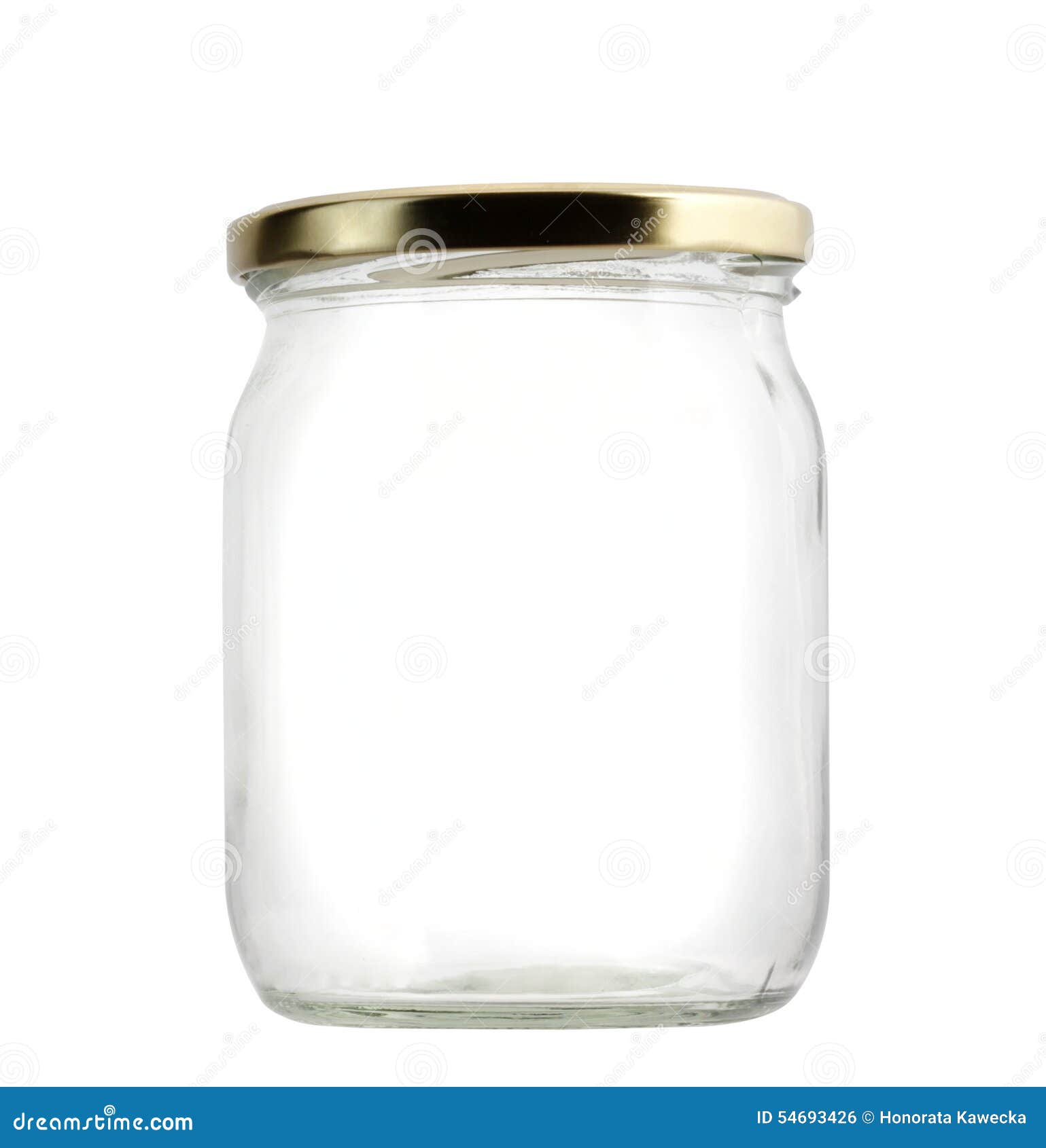 Empty jar stock photo. Image of clear, empty, golden - 54693426