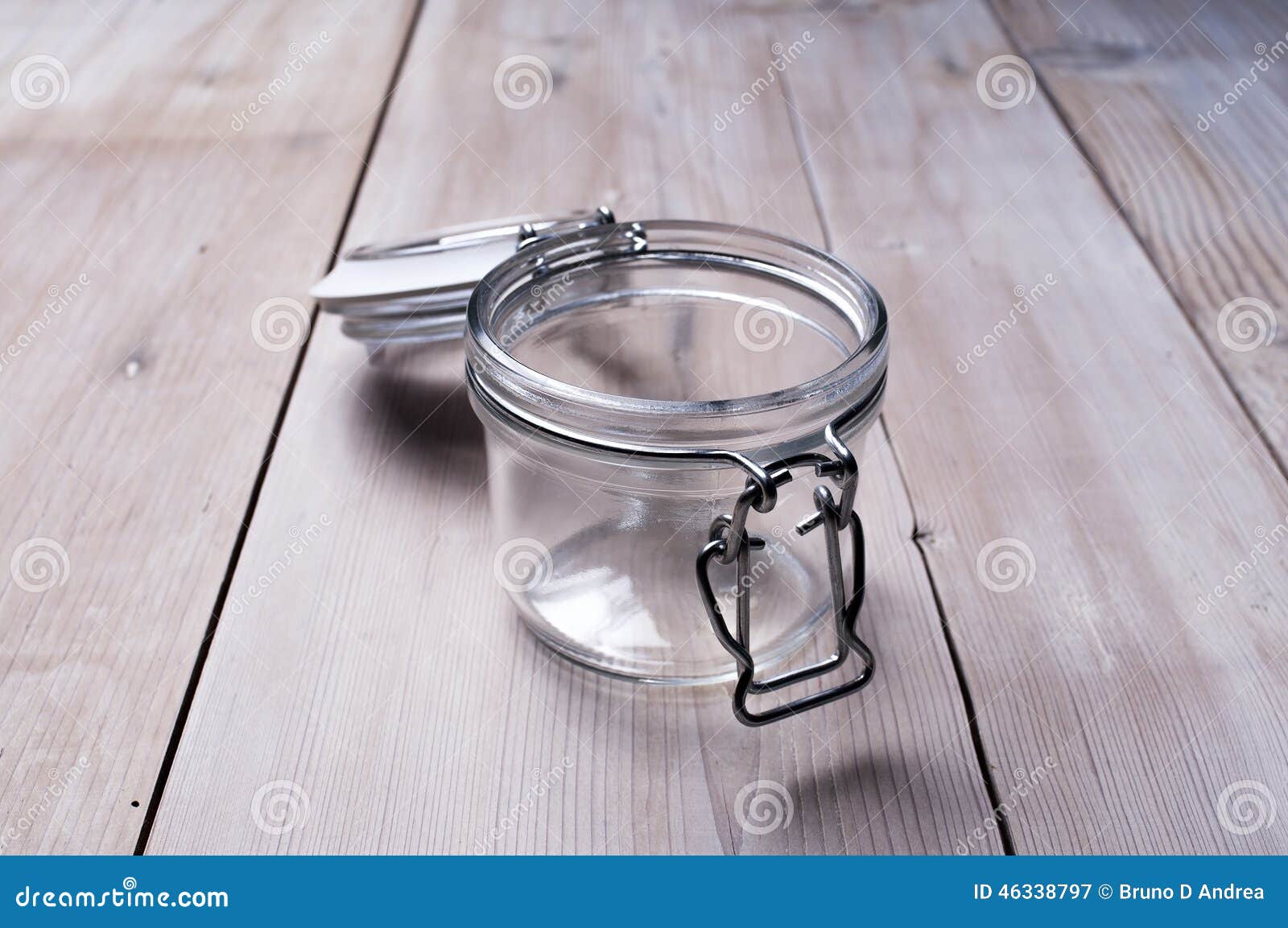 Empty jar stock image. Image of glassware, object, single - 46338797