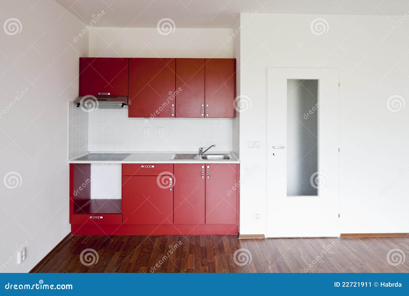 Empty kitchen stock image. Image of place, kitchenette - 22721911