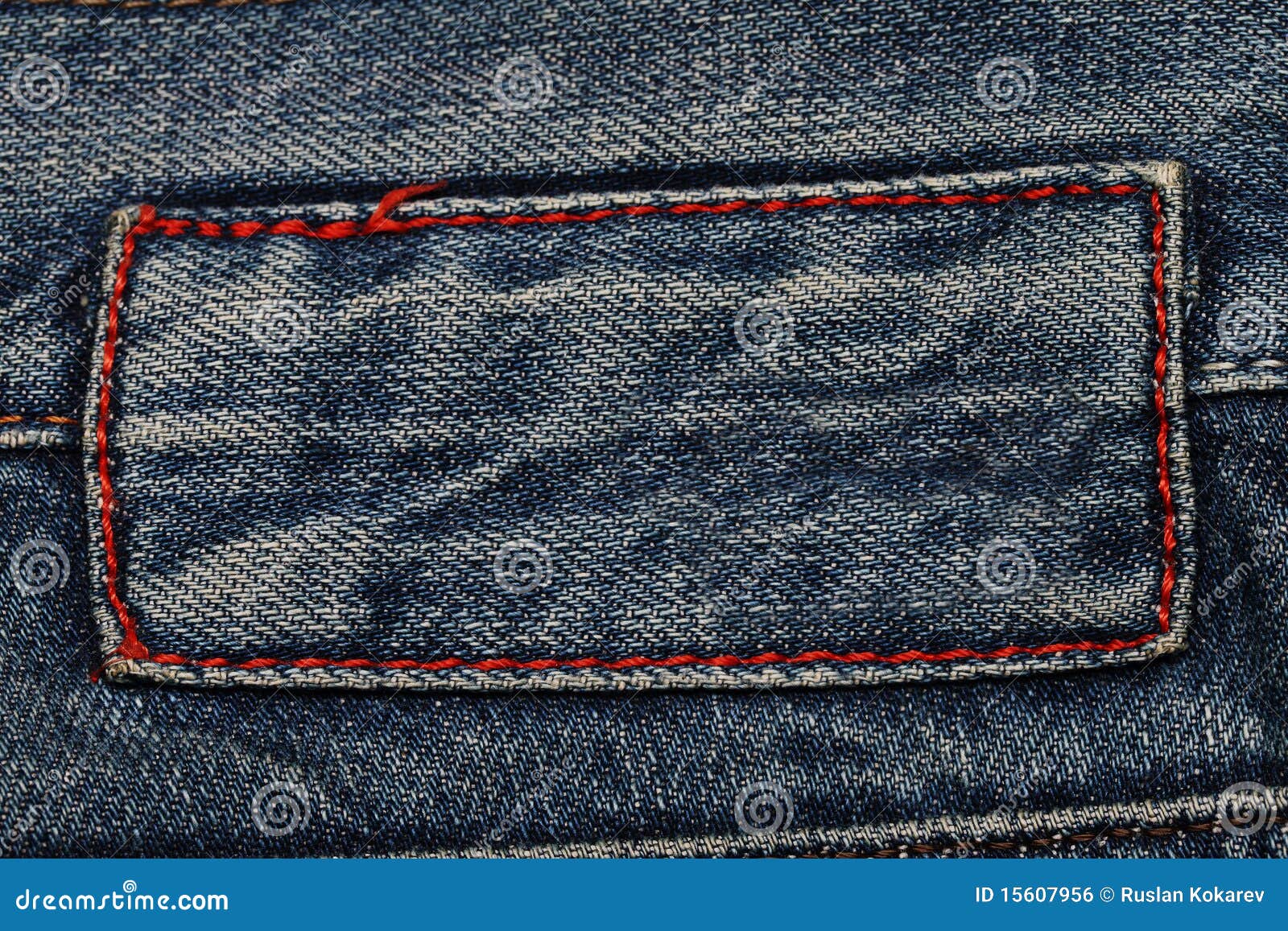 Empty label. stock photo. Image of fabric, material, stuff - 15607956