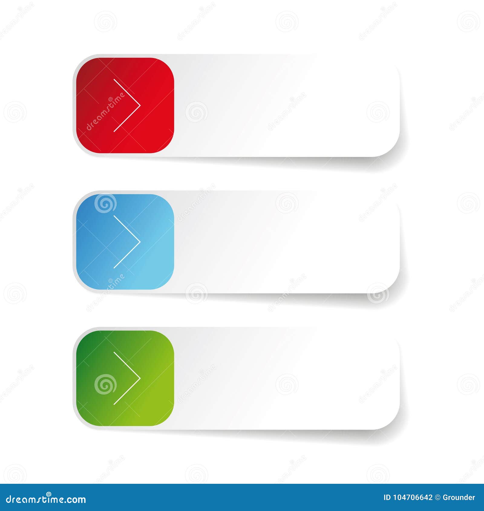 Empty label sticker set stock vector. Illustration of symbol - 104706642