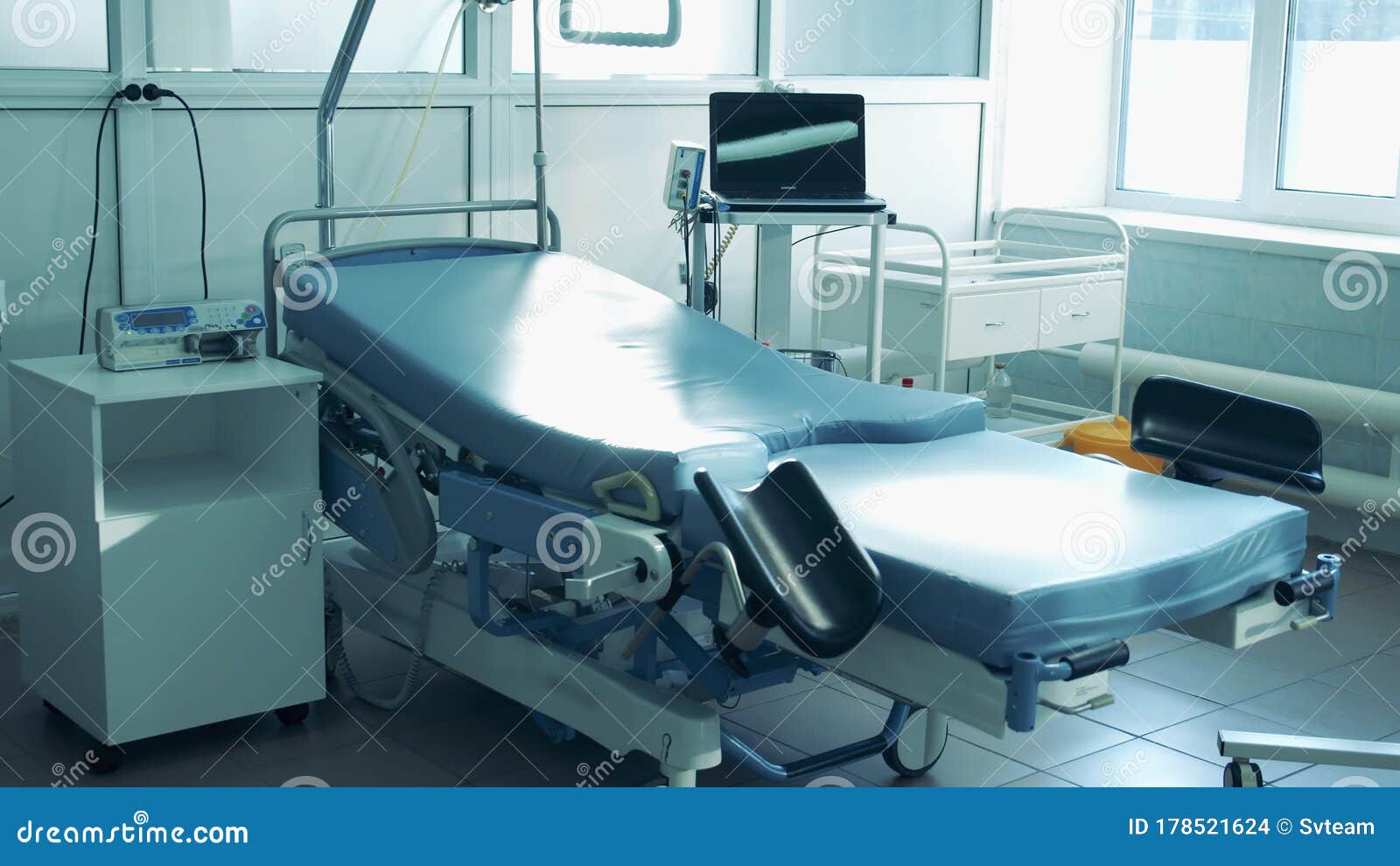 An Empty Labour Bed Inside of a Hospital Ward Stock Footage - Video of ...