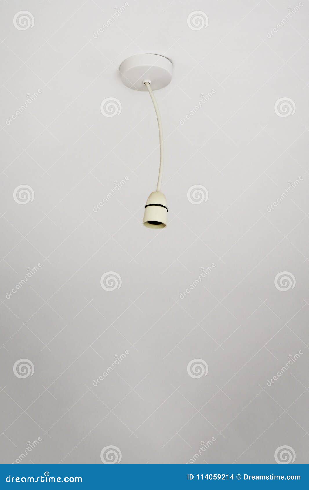 Empty lamp holder stock photo. Image of space, backgrounds - 114059214