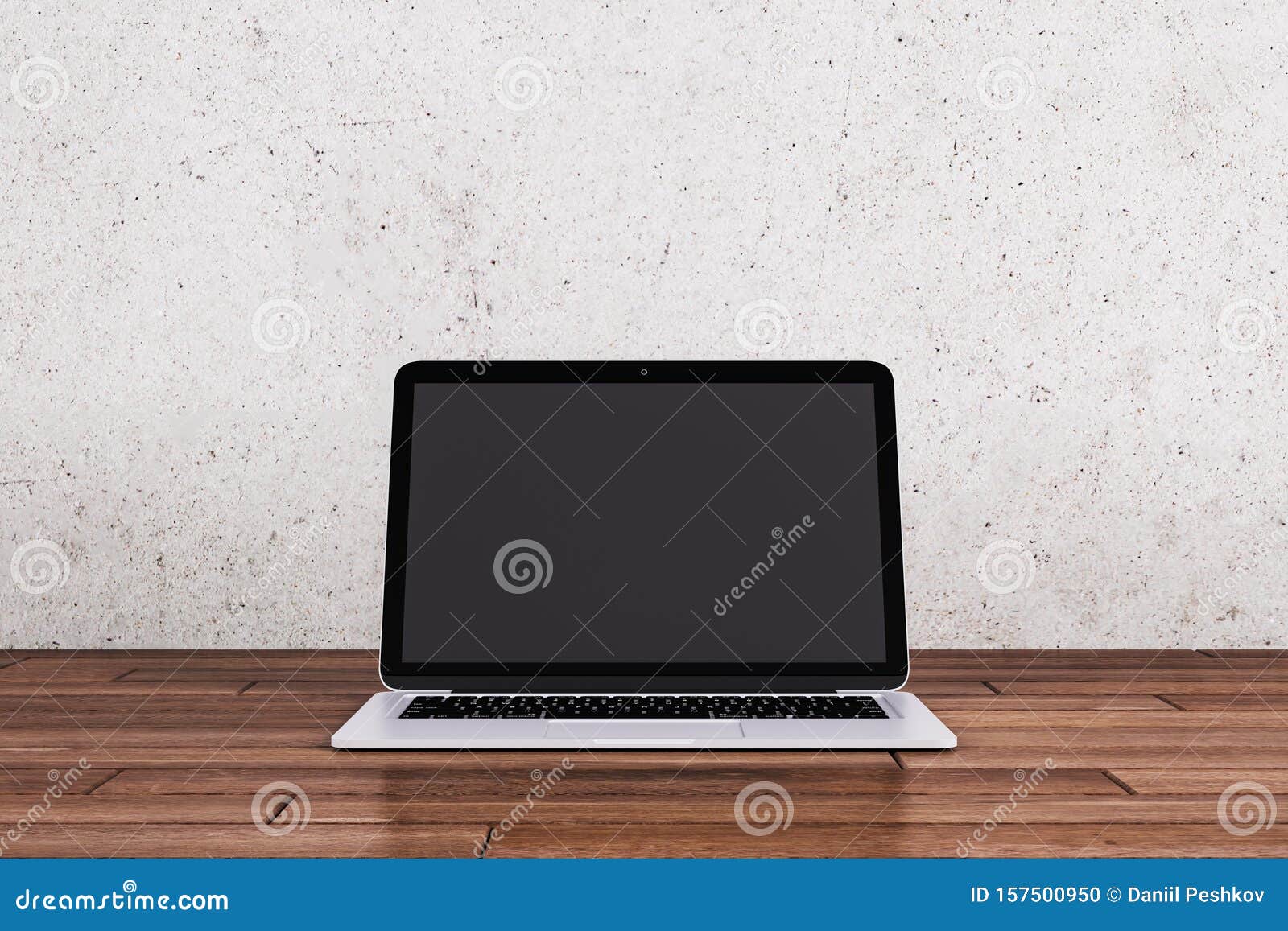 Empty Laptop on Black Background Editorial Image - Illustration of ...