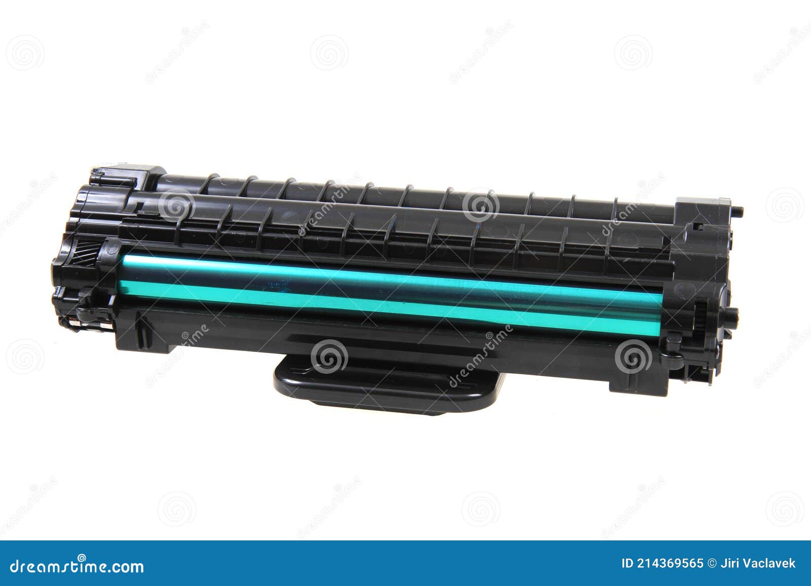 Empty laser toner isolated stock image. Image of recycle - 214369565