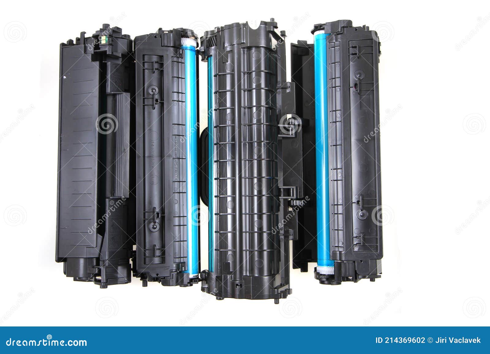 Empty Laser Toners Isolated Stock Photo - Image of refill, isolated ...