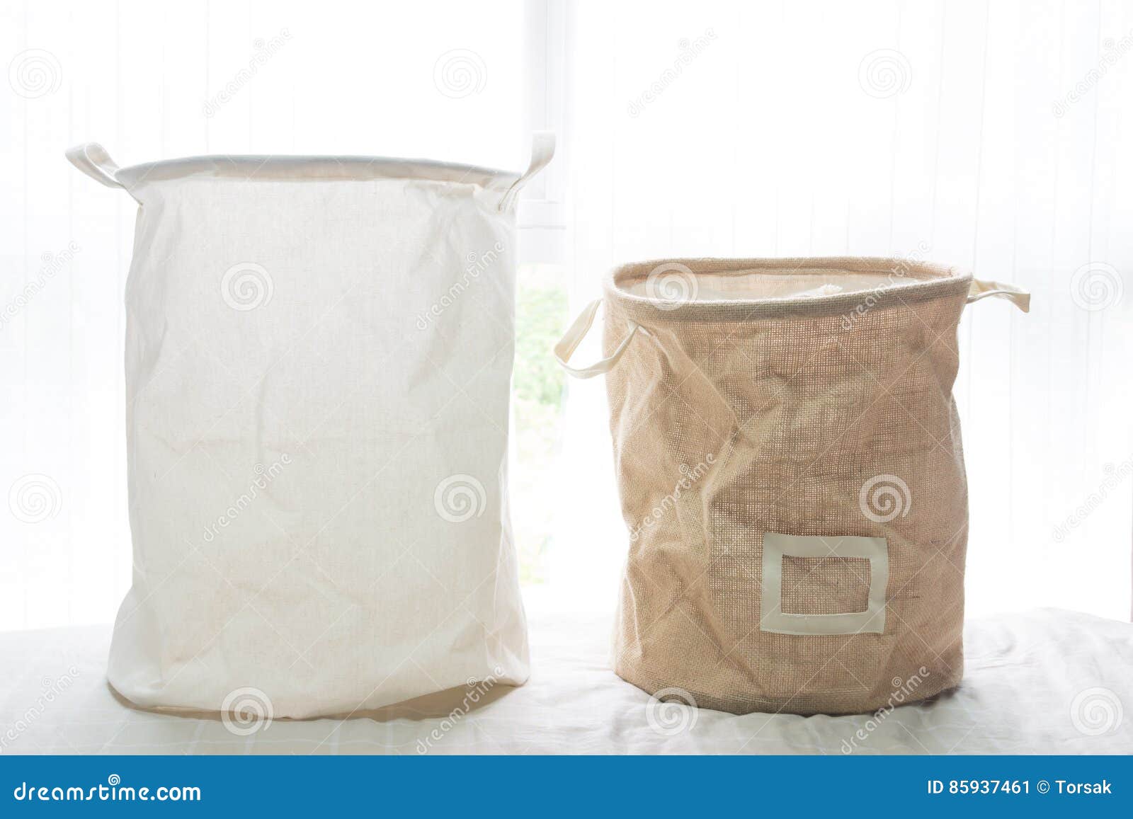 Empty laundry basket stock image. Image of retro, basket - 85937461
