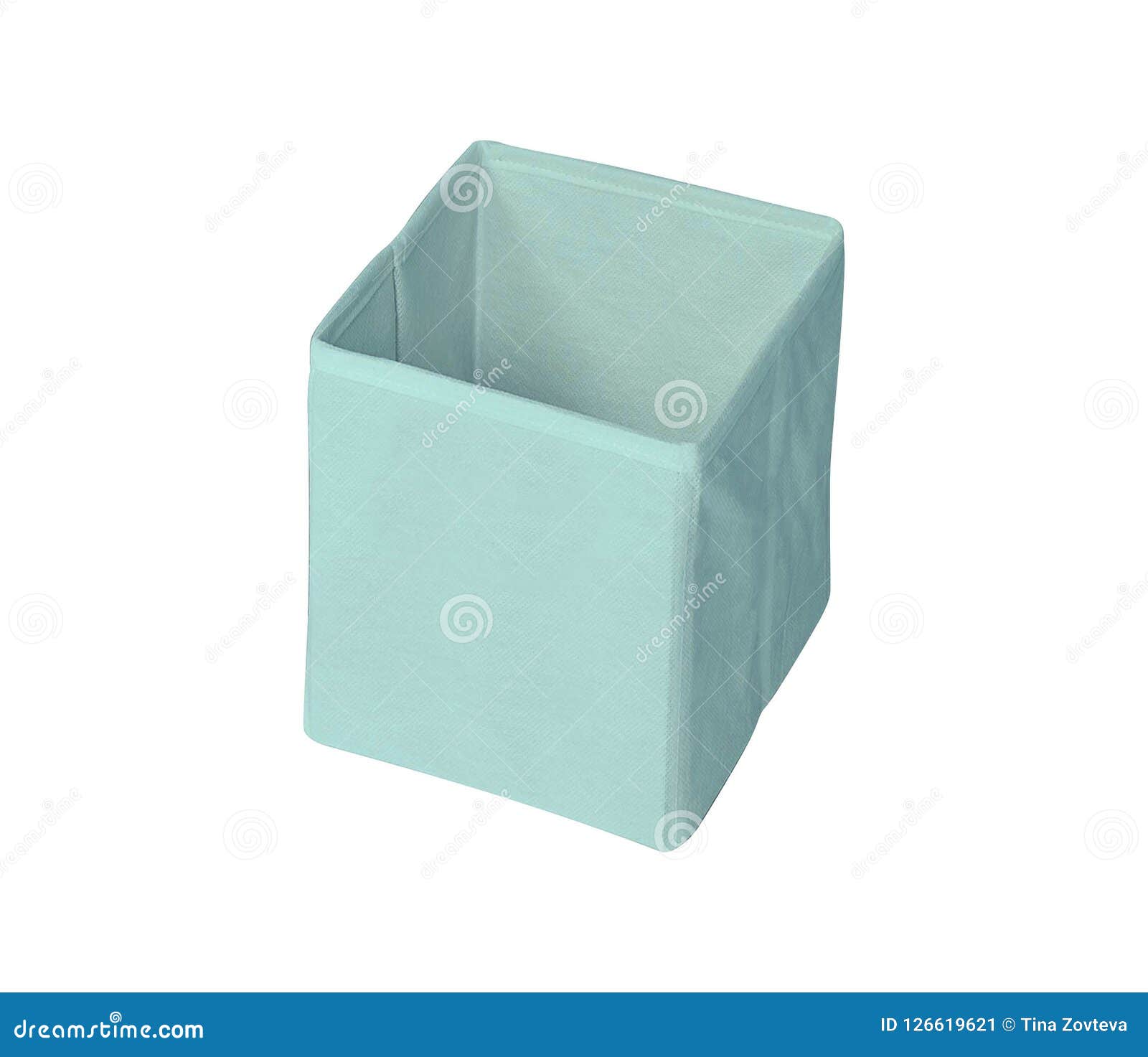 Empty Laundry Basket Isolate on White Stock Image - Image of household ...