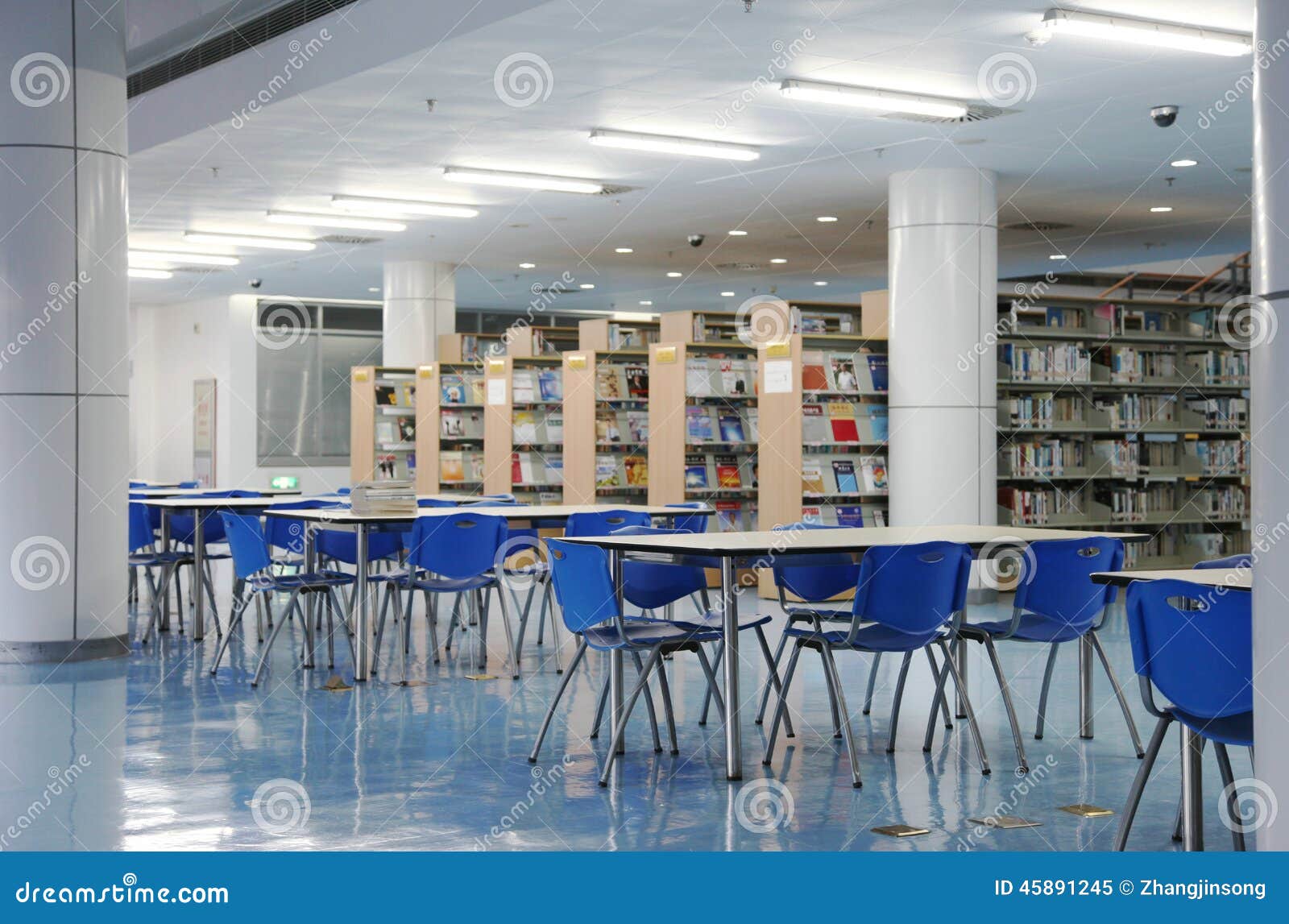 Empty library editorial image. Image of education, learning - 45891245