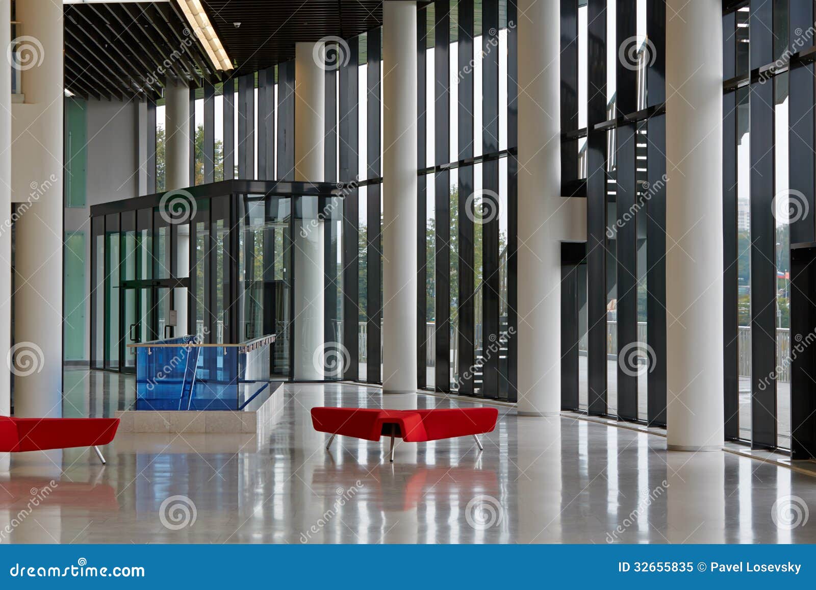 Empty Lobby of Congress-hall Stock Image - Image of business, lobby ...