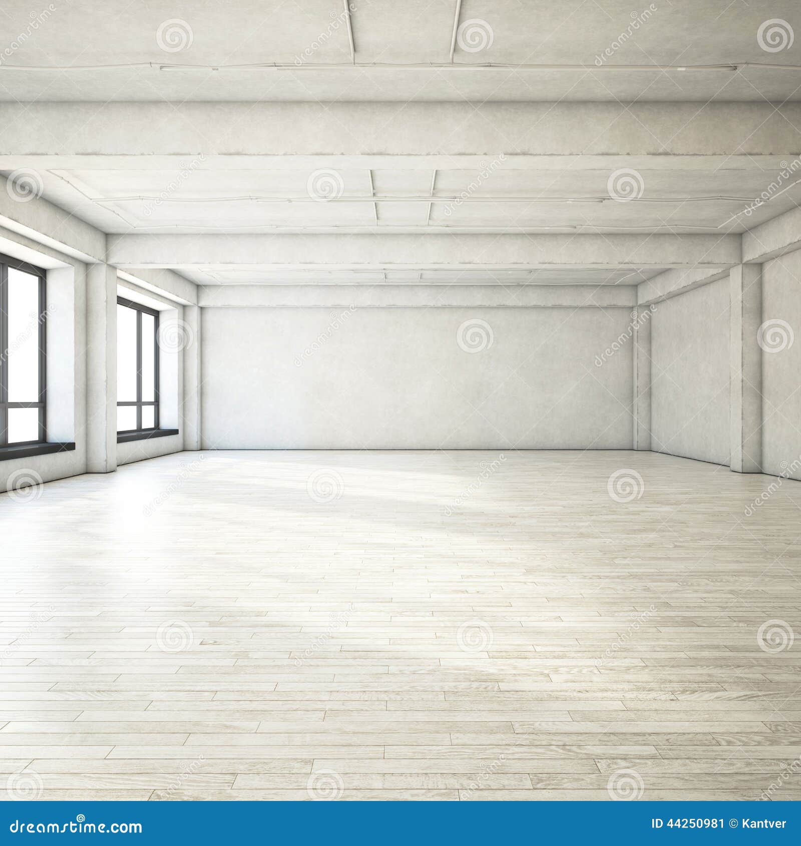 Empty loft stock image. Image of estate, interior, floor - 44250981
