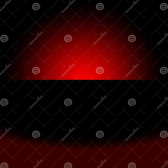 Empty Low Key Red Background Stock Illustration - Illustration of light ...