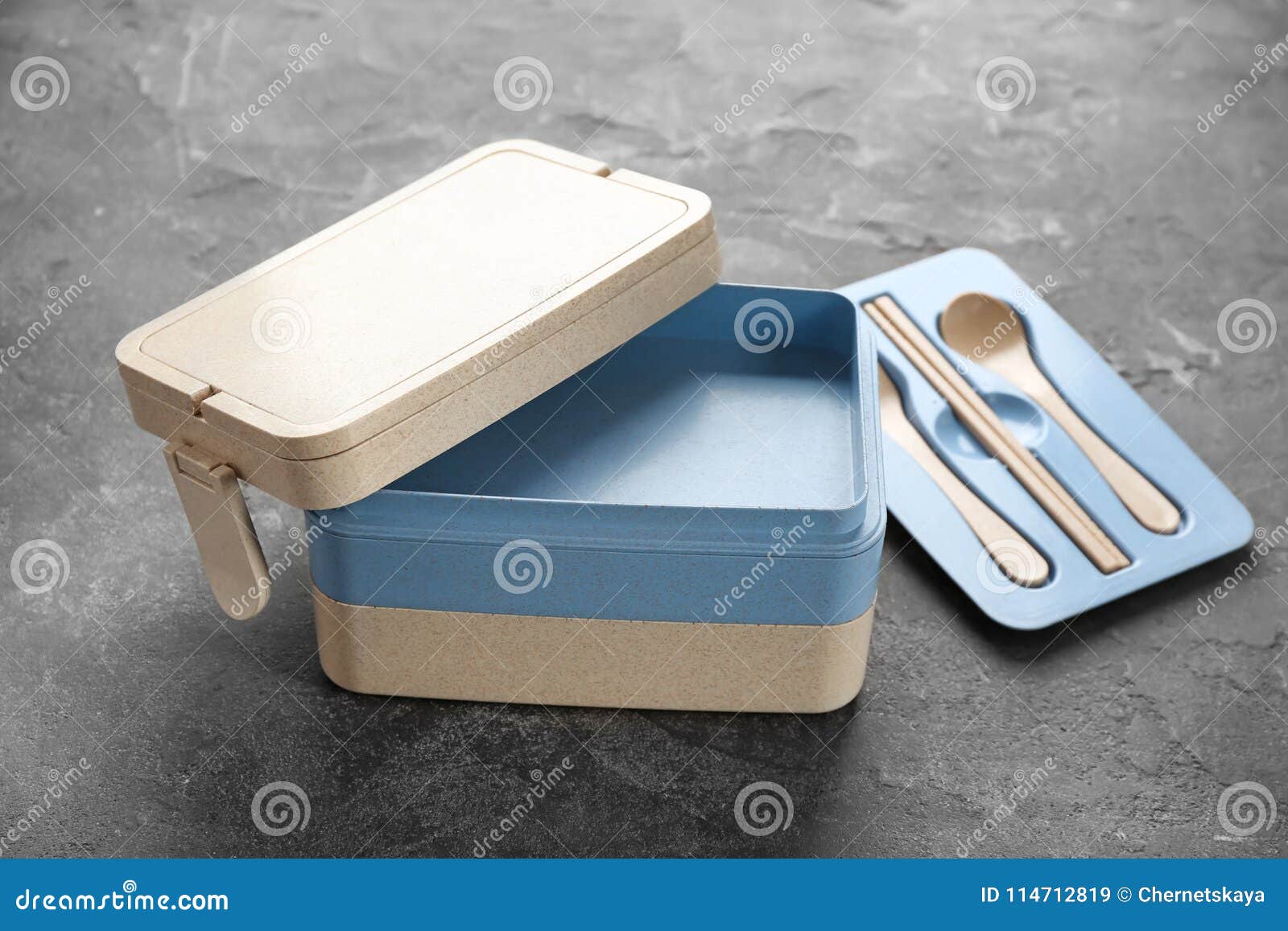 Empty lunch box stock image. Image of care, fork, kids - 114712819