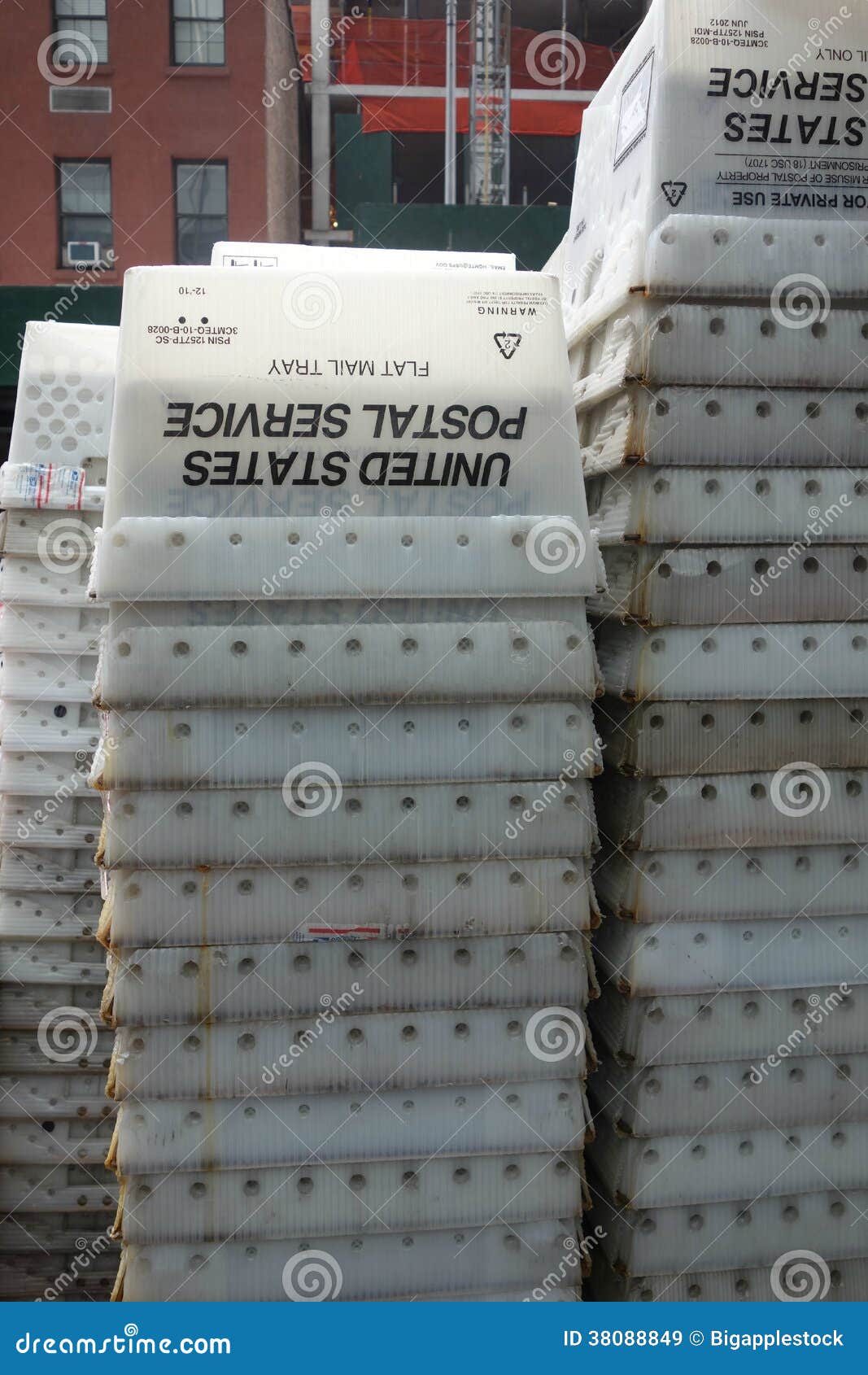 Empty Mail Trays editorial stock image. Image of crisis - 38088849