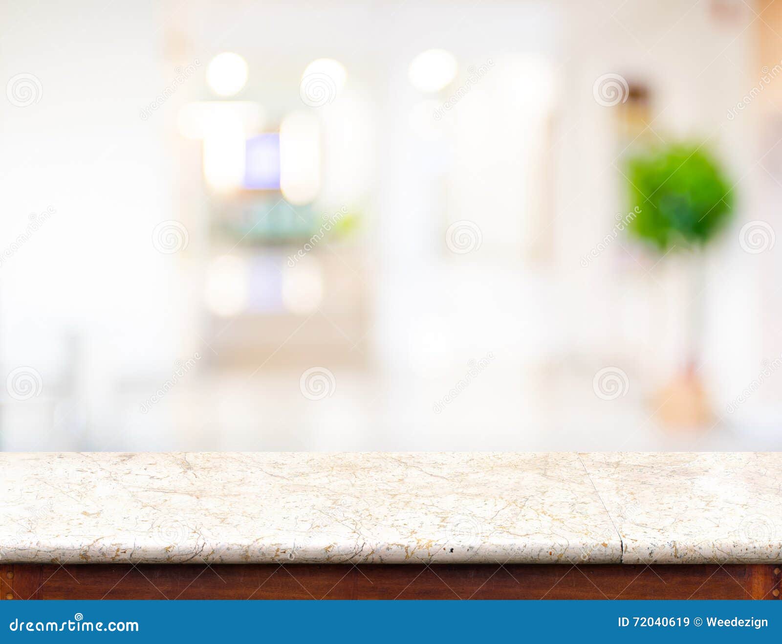 Empty Marble Table, Isolated On White Background, Banner, Table Top ...