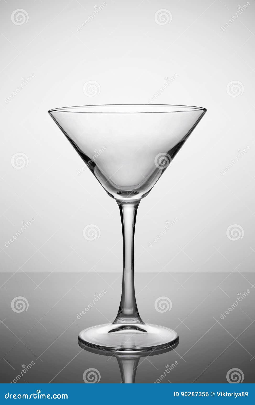 Empty Martini Glass for Cocktail Stock Photo - Image of party, object ...