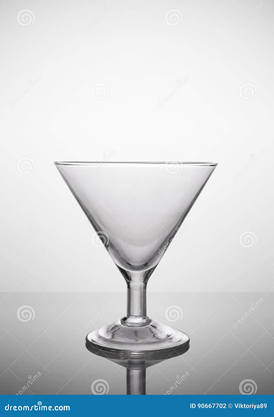 Empty Martini Glass for Cocktail Stock Photo - Image of elegance, gray ...