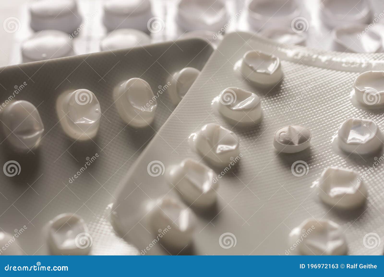 Empty medication packaging stock image. Image of addictive - 196972163