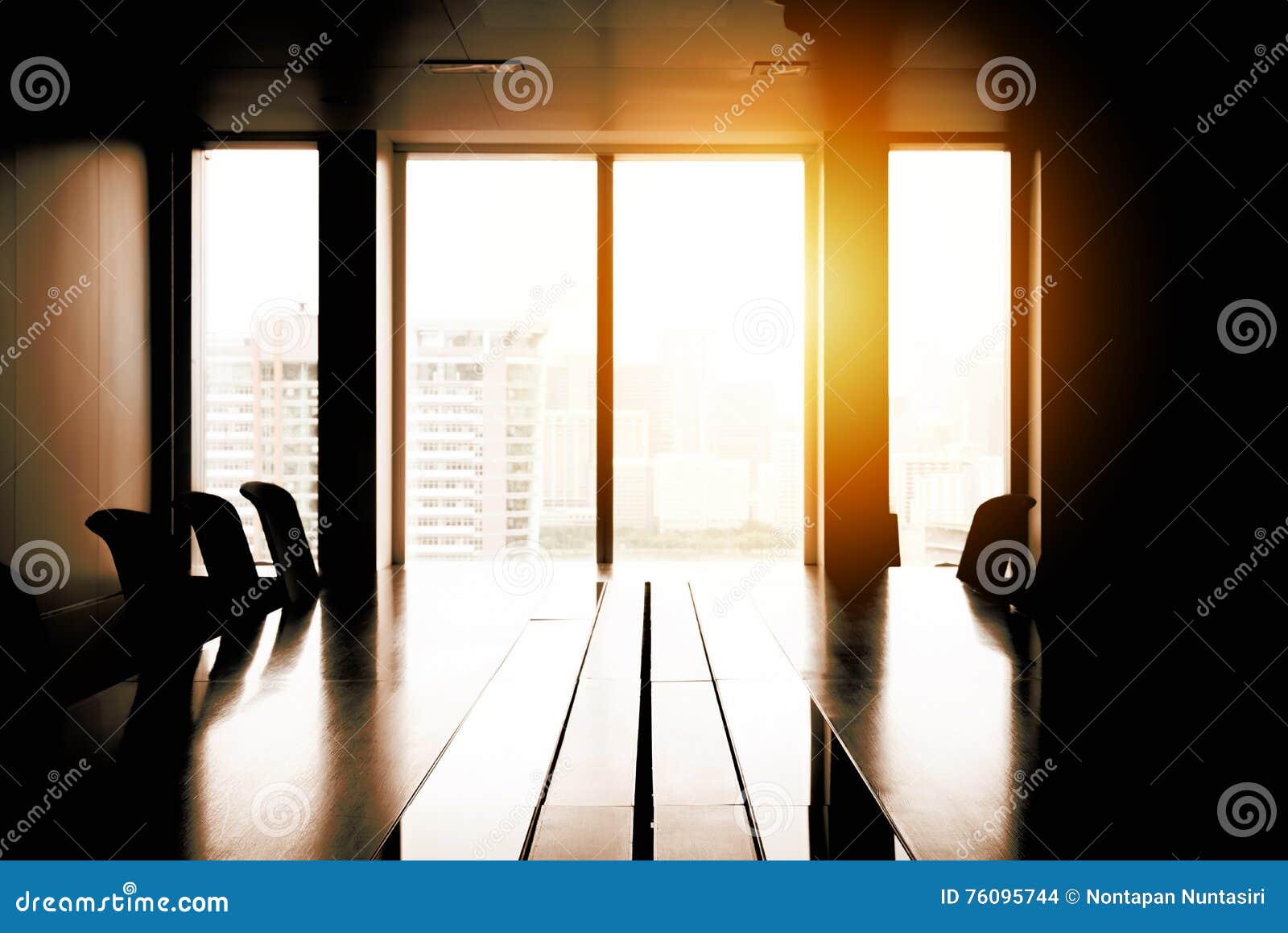 Empty Meeting Conference Room Stock Photo - Image of brainstorm ...