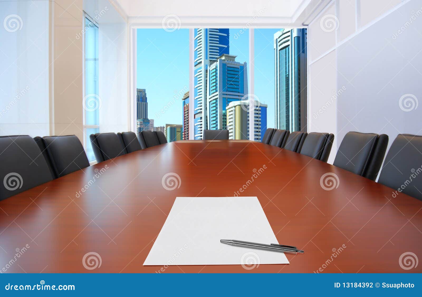 Meeting Room Setup Layout Configuration E Shape Style Vector ...