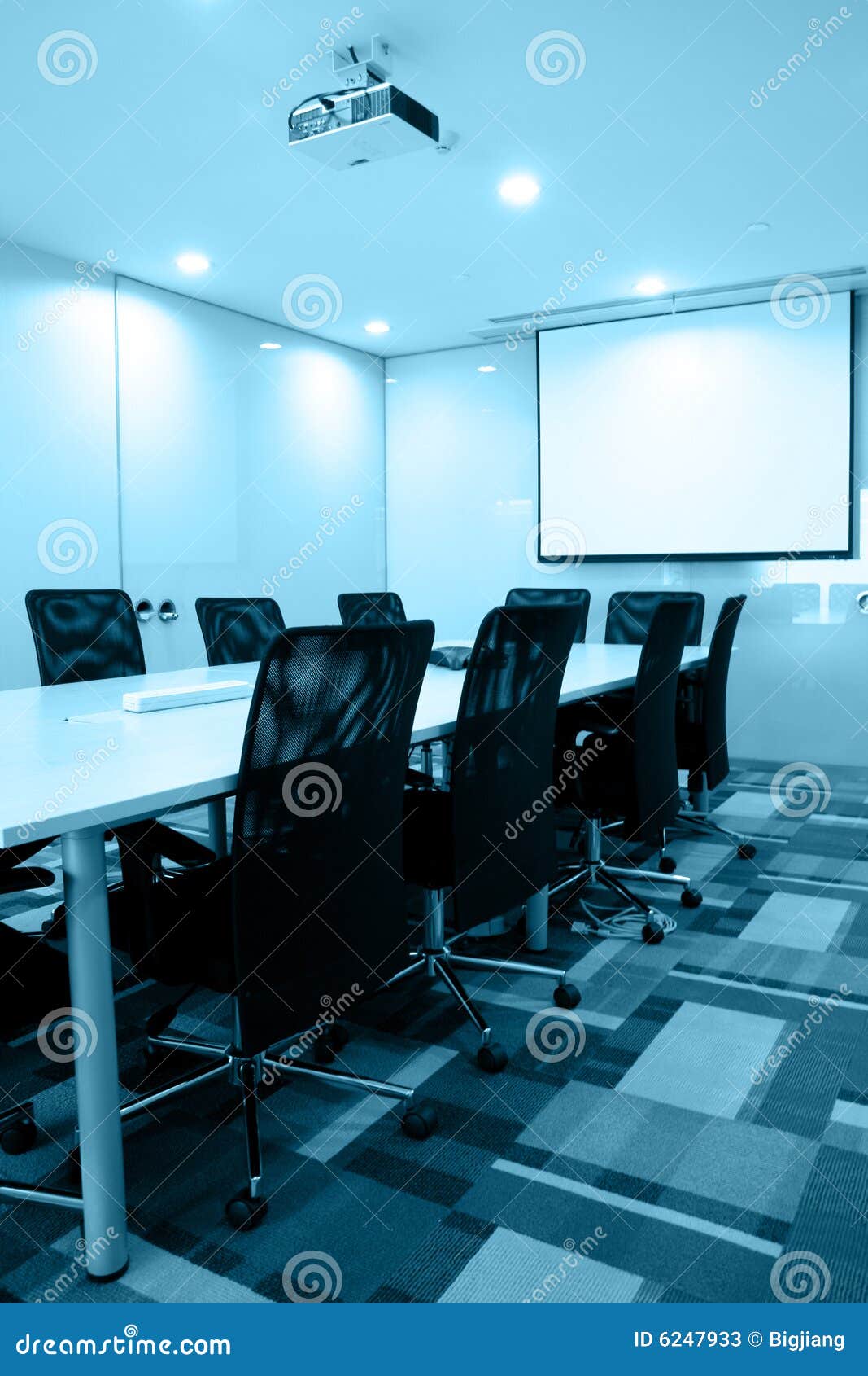 Empty meeting room stock image. Image of executive, boardroom - 6247933