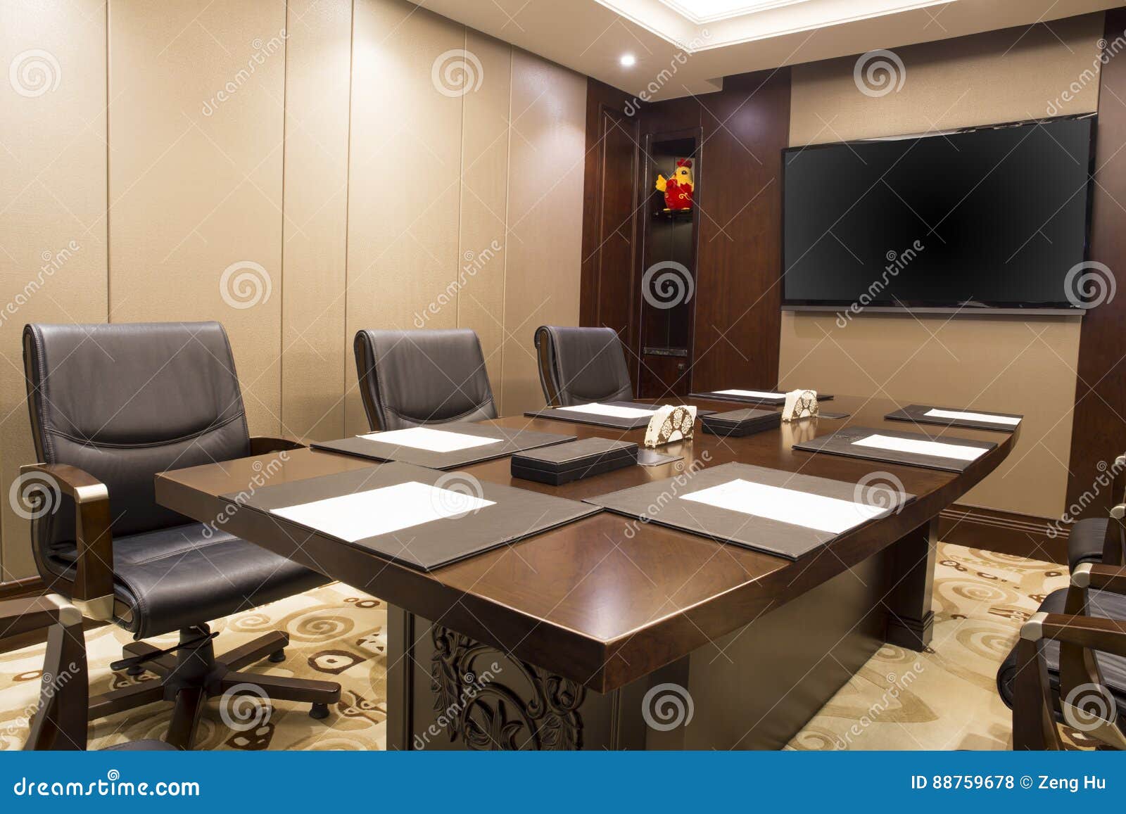 Empty meeting room stock photo. Image of board, luxury - 88759678